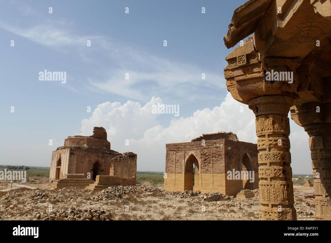 Makli Thatta Pakistan Stock Photo - Alamy