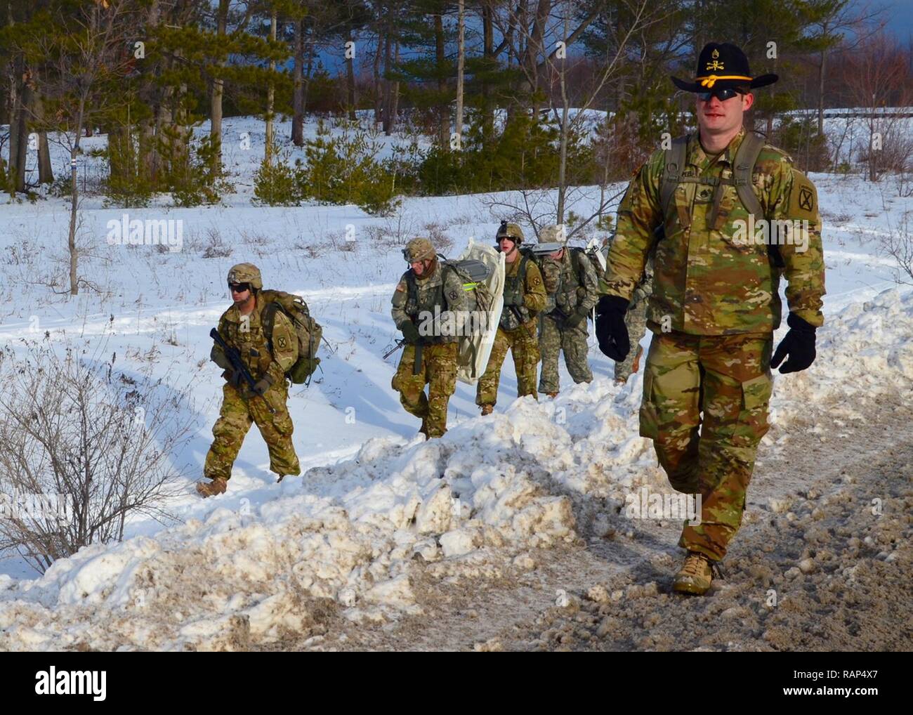 Staff Sgt. Christopher Clingempeel, a scout with Apoc Troop, 3-71 ...