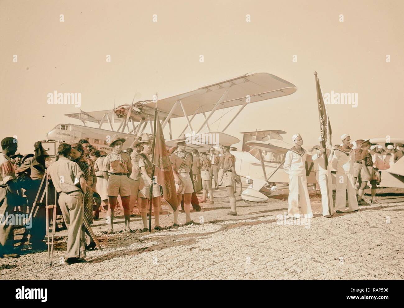 Wings over Palestine-Certificates of Flying School, April 21, 1939 ...