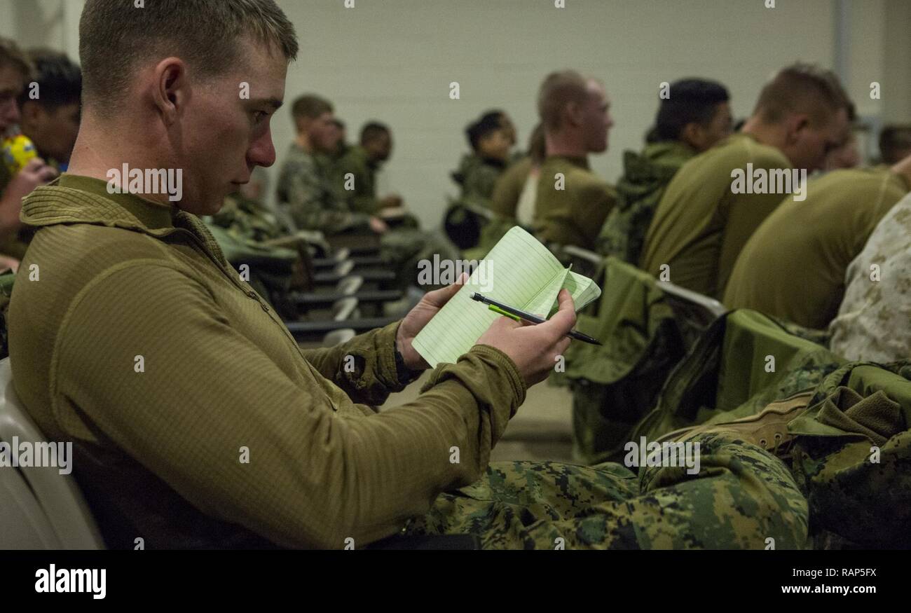 U.S. Marine Corps Sgt. Andrew Loyd, combat engineer, Alpha company, 1st ...