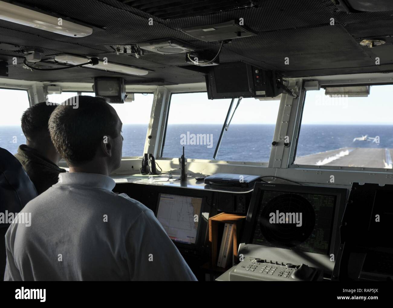 PACIFIC OCEAN (Feb. 21, 2017) Capt. Todd Marzano, executive officer of ...