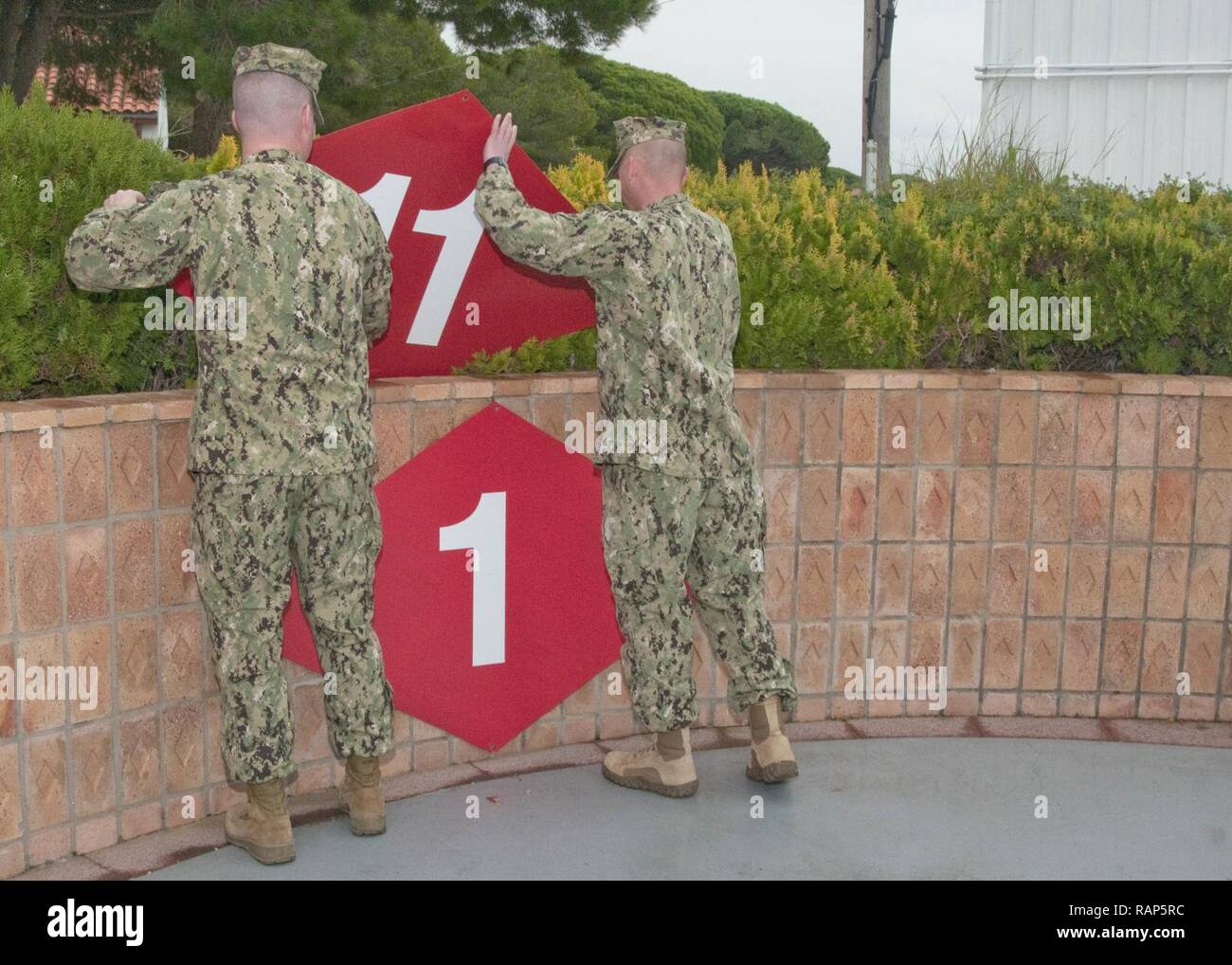 NAVAL STATION ROTA, Spain (Feb. 20, 2017) Seabees assigned to Naval ...