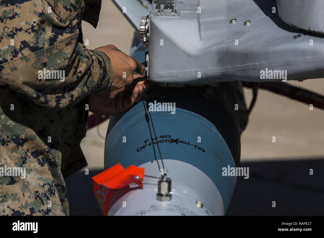 U.S. Marines with Marine All-Weather Fighter Attack Squadron (VMFA) 224 ...