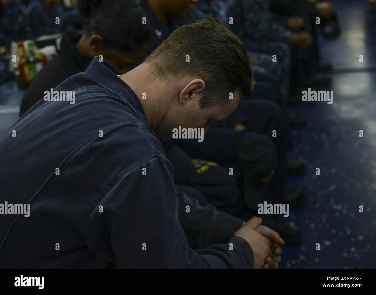 MAYPORT, Fla. (Feb. 23, 2017) – Damage Controlman 3rd Class Ryan Rees ...
