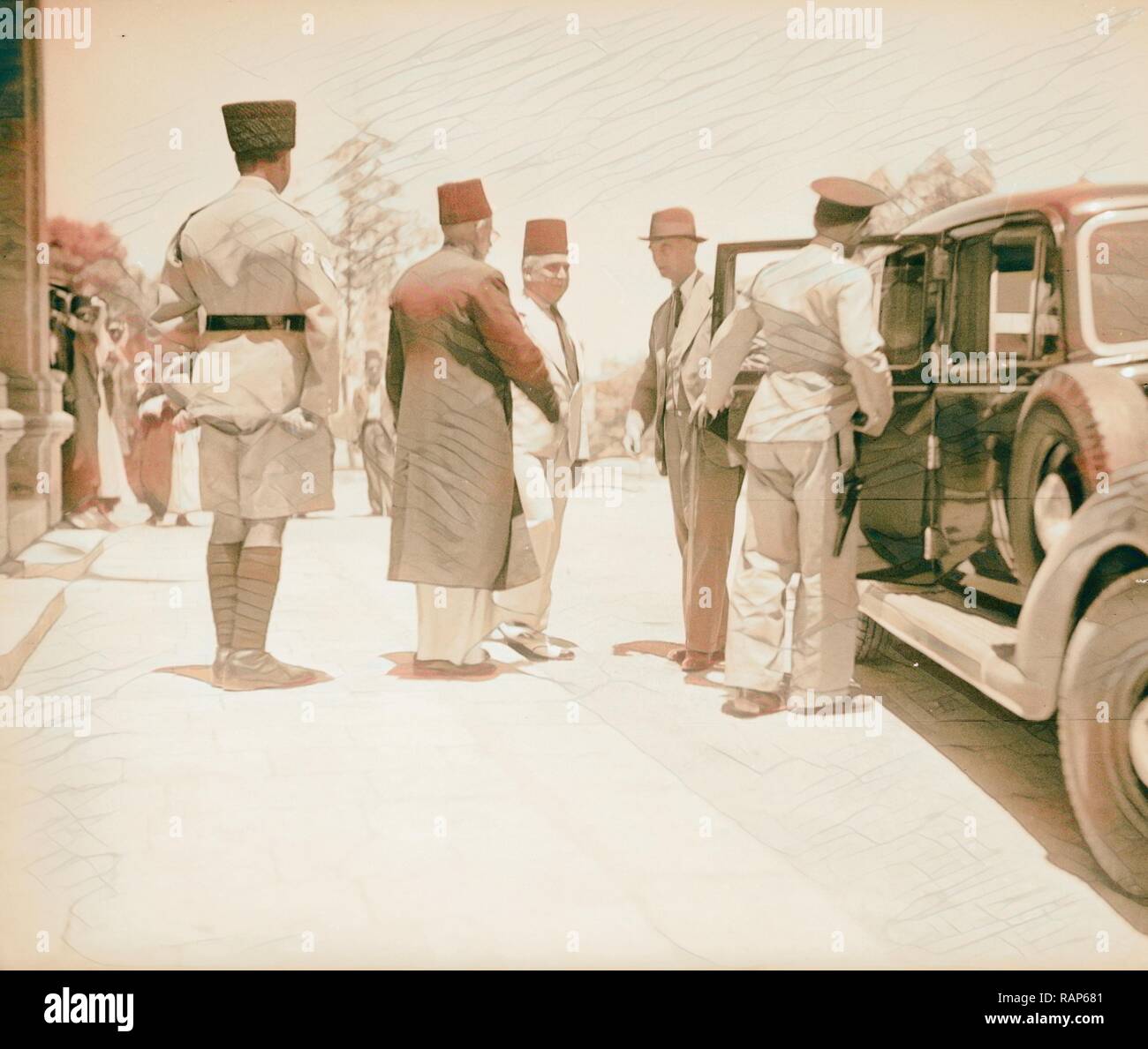 Sir Harold MacMichael His Excellency in Beersheba. June 1938. His ...