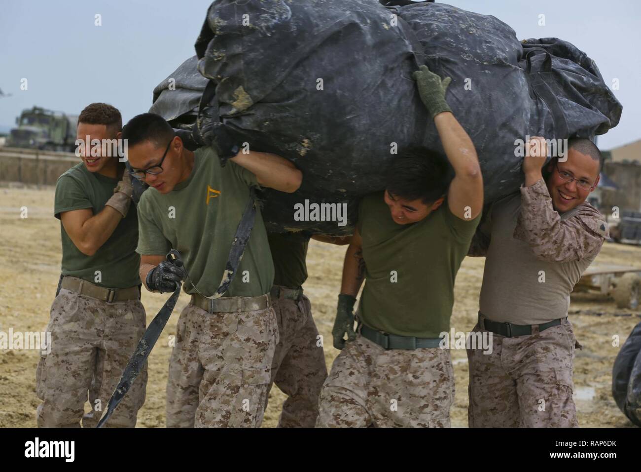U.S. 5th Fleet Area of Operations- U.S. Marines with Deployed Joint ...