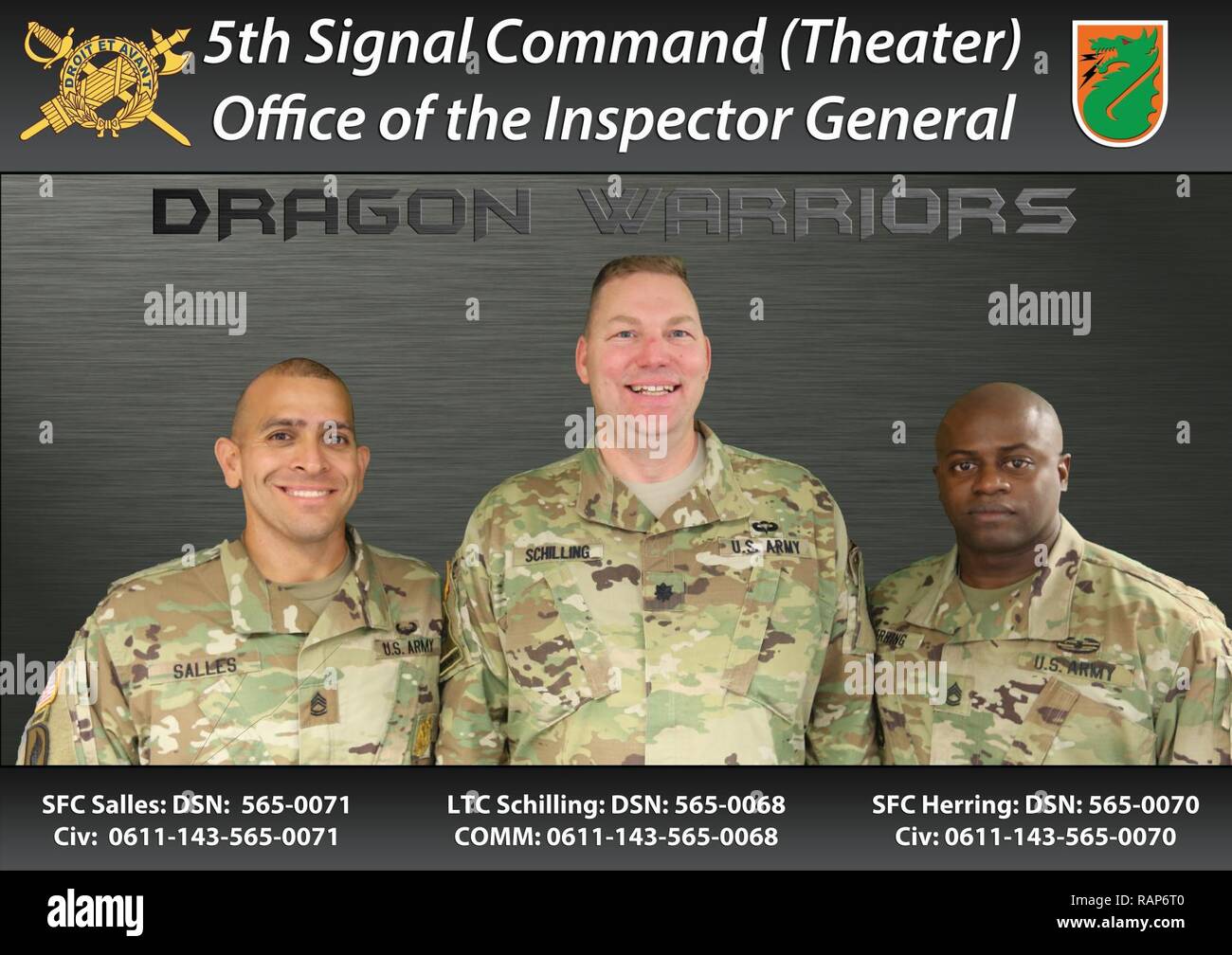 USAREUR VCAT J USA IG Poster2 Stock Photo - Alamy
