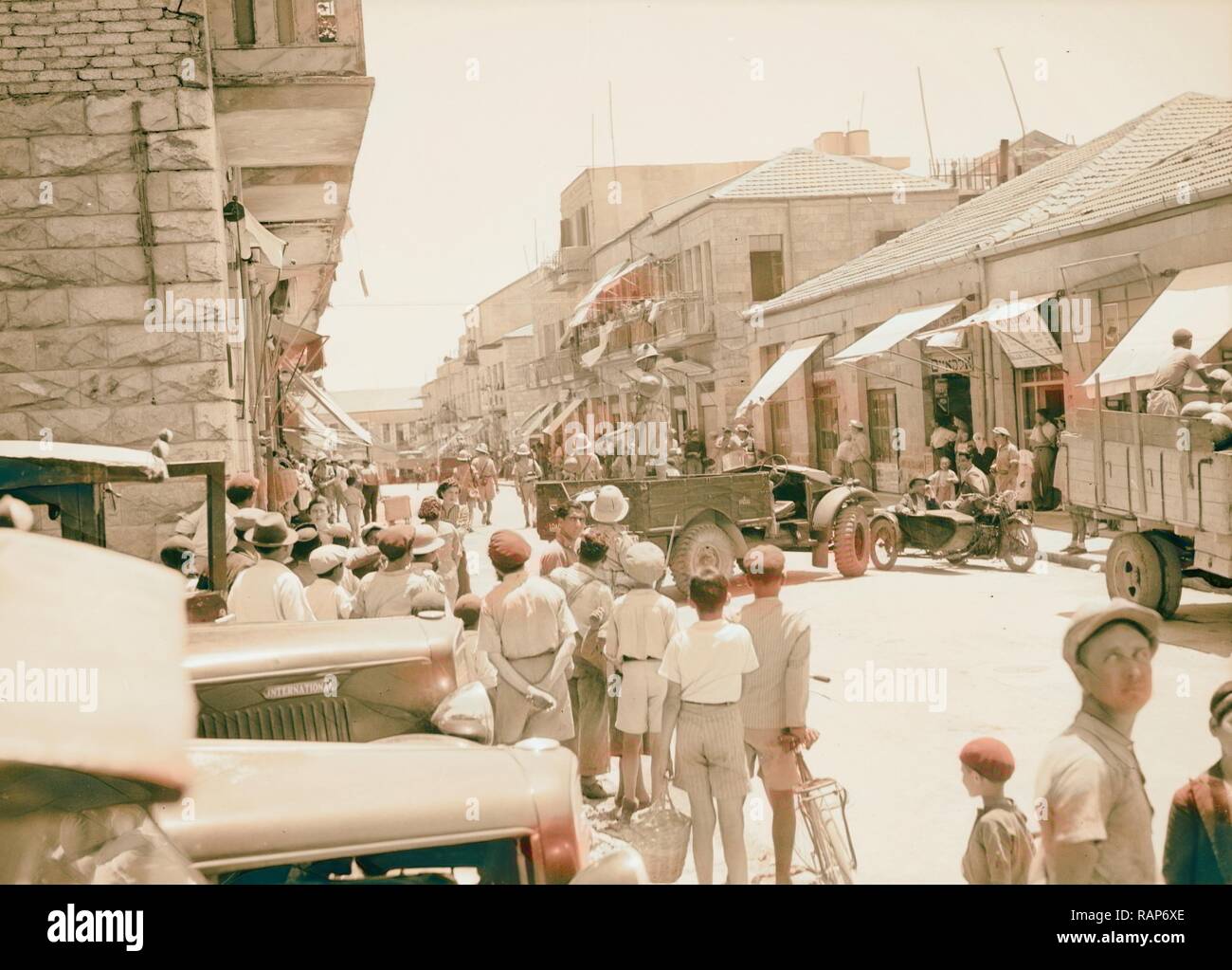 Army & police raid in Jewish Mahneh Juda, Mahne Yehuda Quarter on Jaffa ...