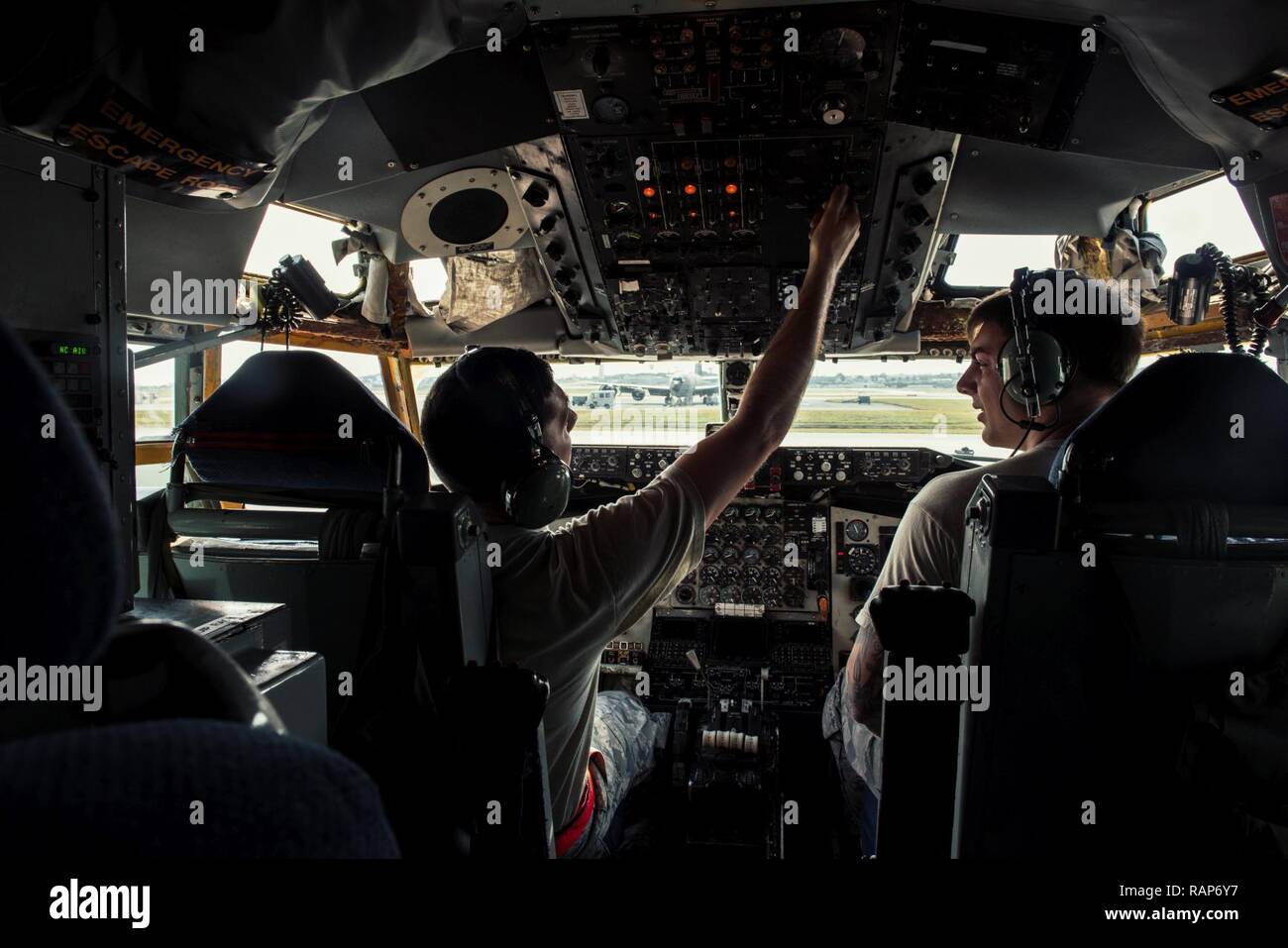 U.S. Air Force Staff Sgt. Nicholas Jaeger and Airman 1st Class Bradley ...