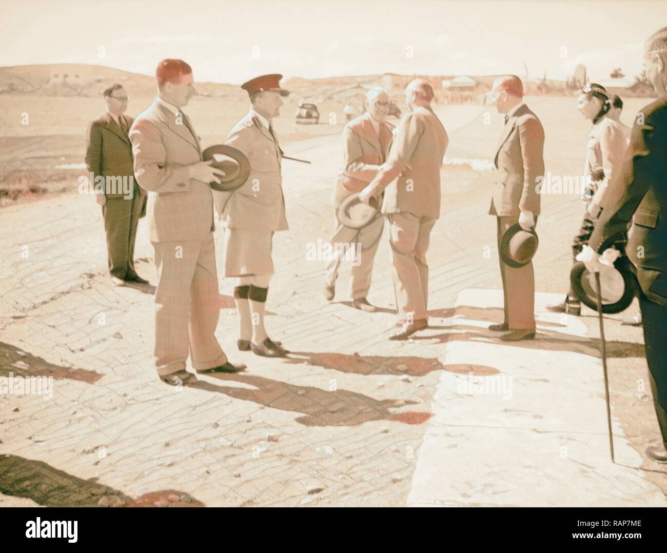 Return of His Excellency from London, Sunday Oct. 16, 1938. Sir Harold ...