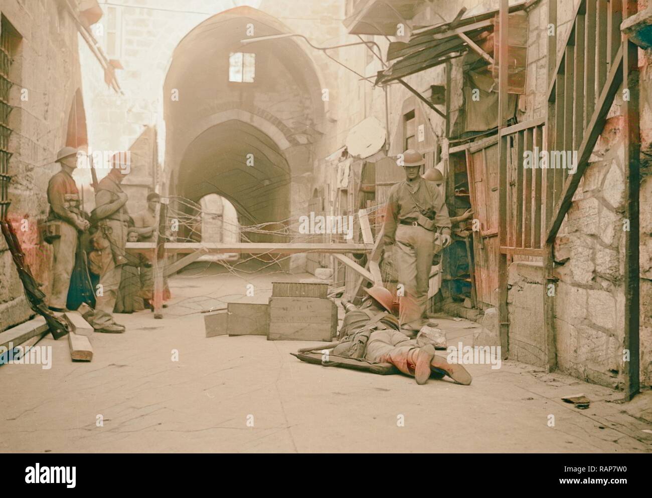 The raising of the siege of Jerusalem Typical scene of troops in Old ...