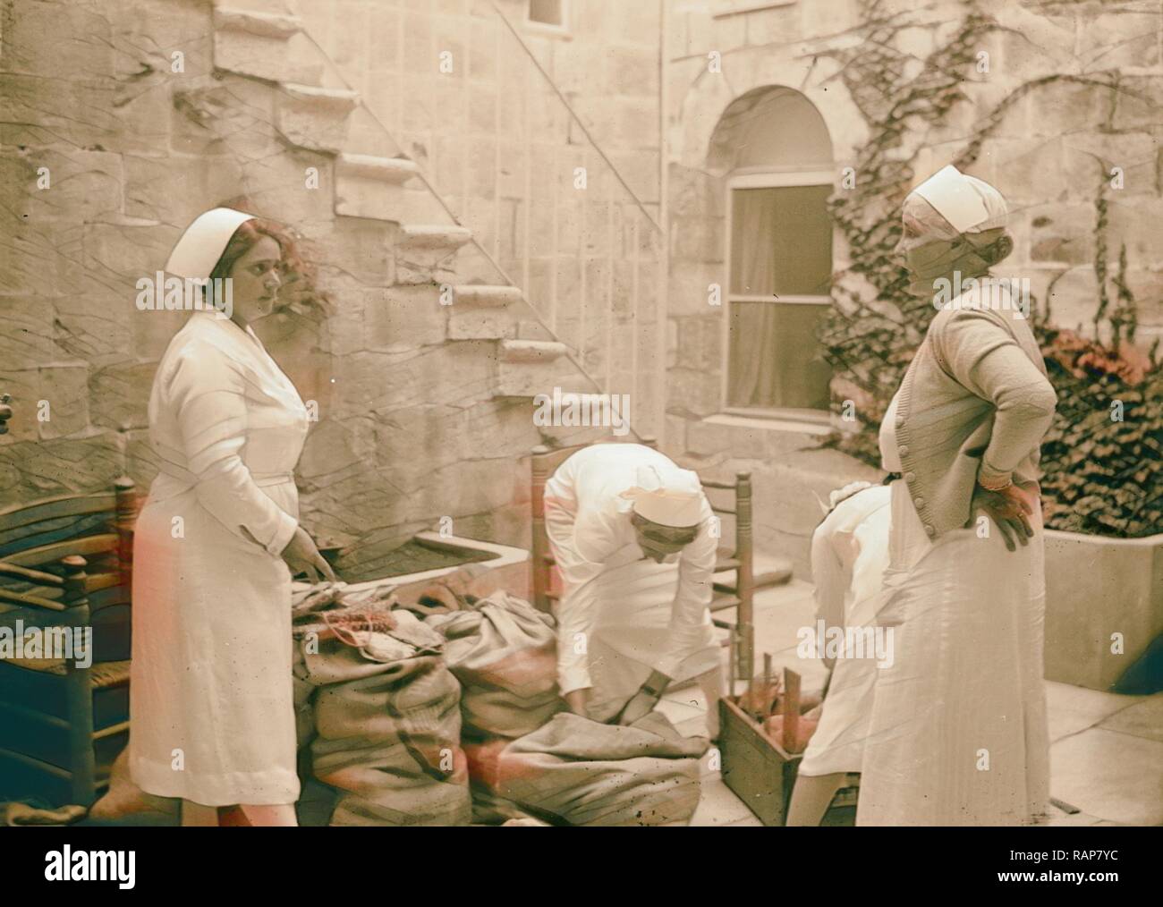 The raising of the siege of Jerusalem Court-yard of the Anna Spafford ...