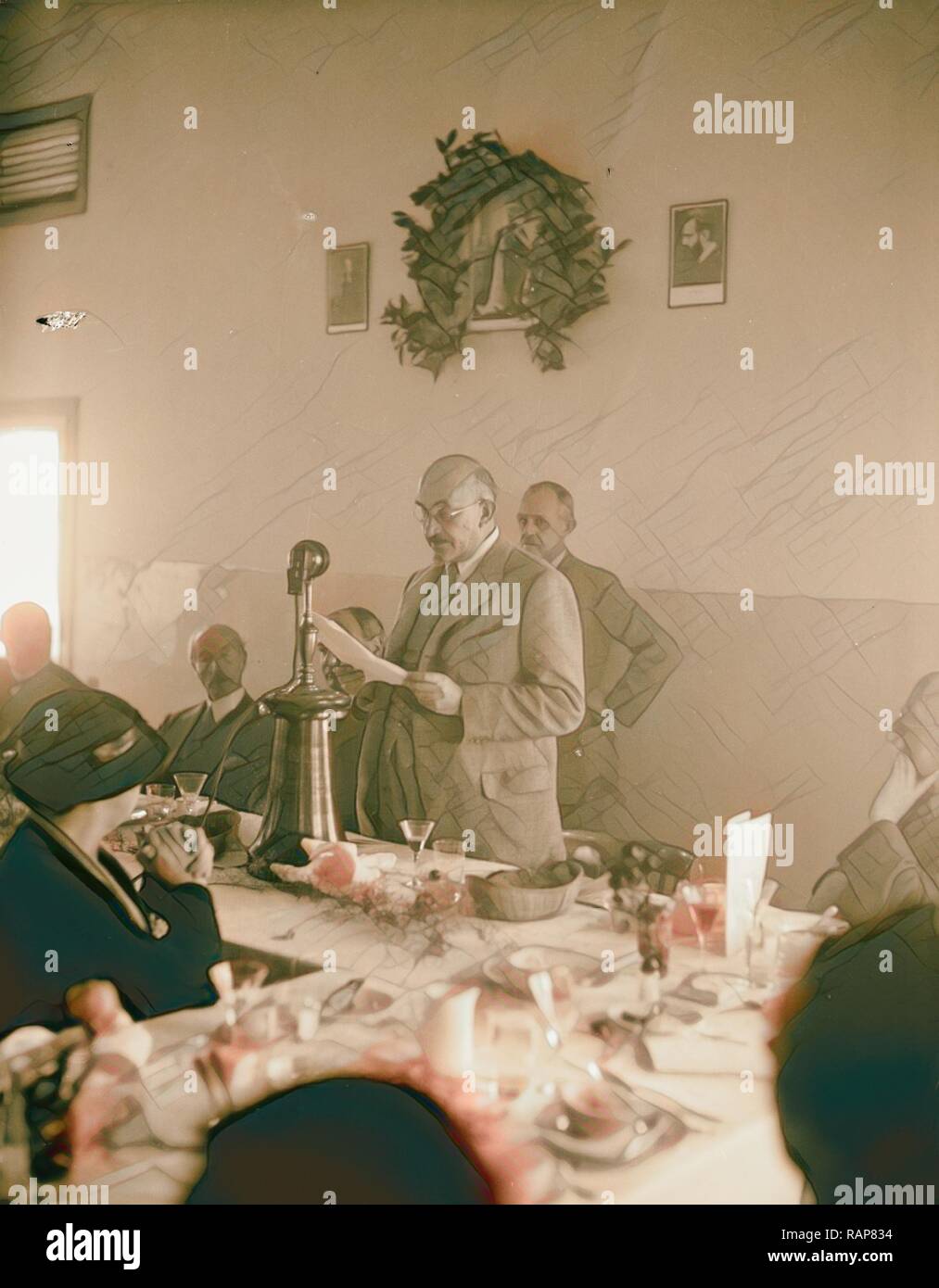 King George V Jubilee Forest Inauguration at Nahalal. Dr. Charles ...