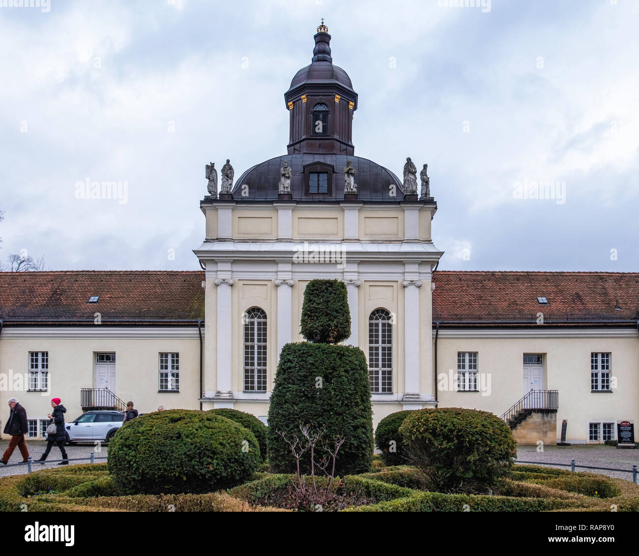 Köpenick Schloss Palace located on an island in the Dahme river ...