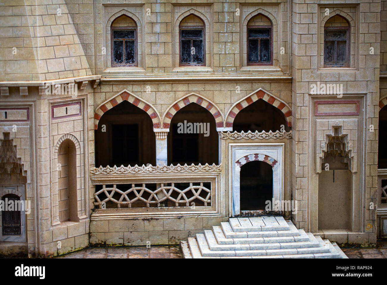 Model Art of Historical Building. The Imitation was taken from a museum ...