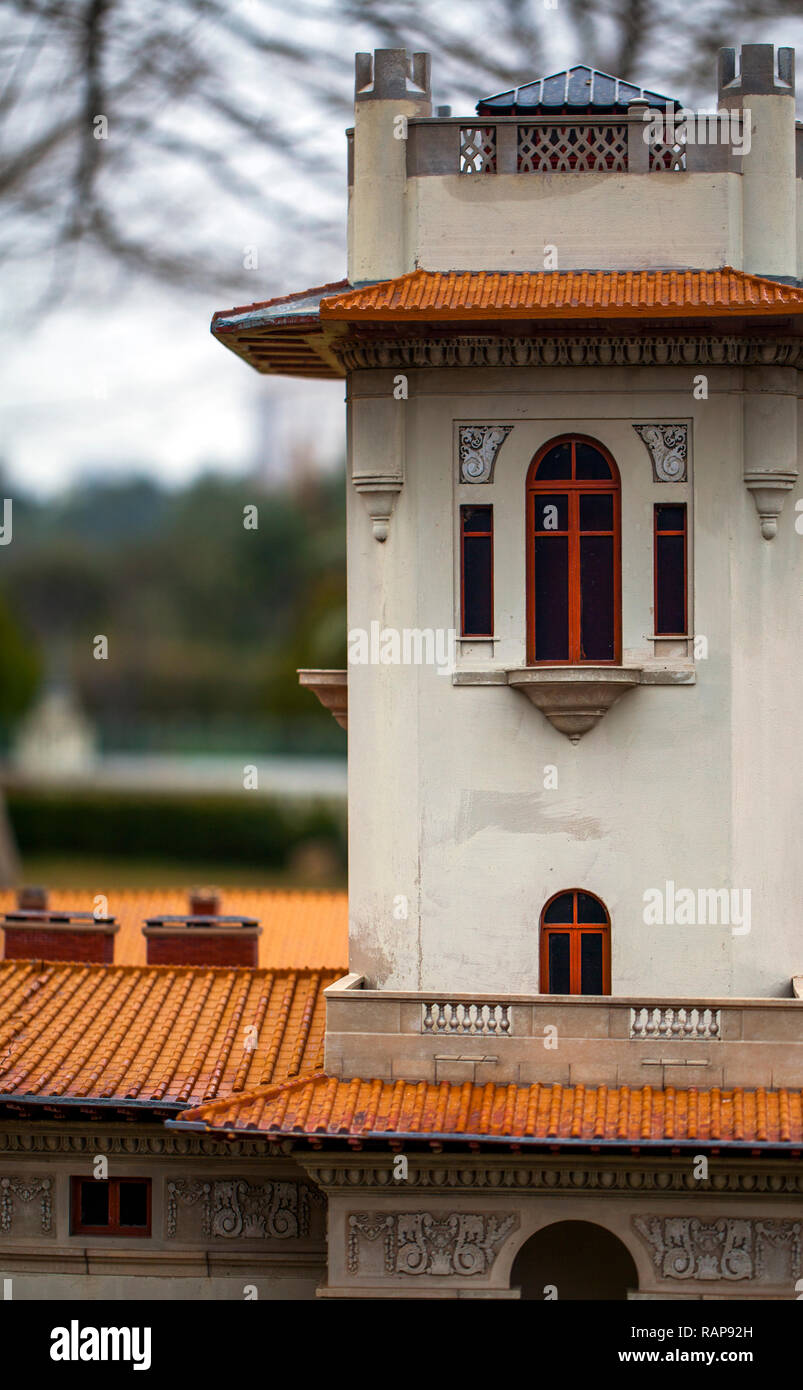 Model Art of Historical Building. The Imitation was taken from a museum ...