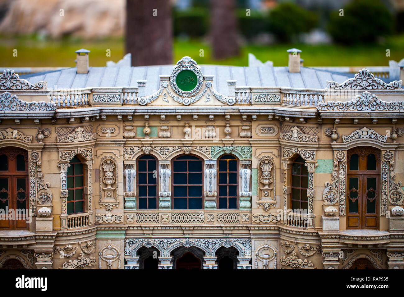 Model Art of Historical Building. The Imitation was taken from a museum ...