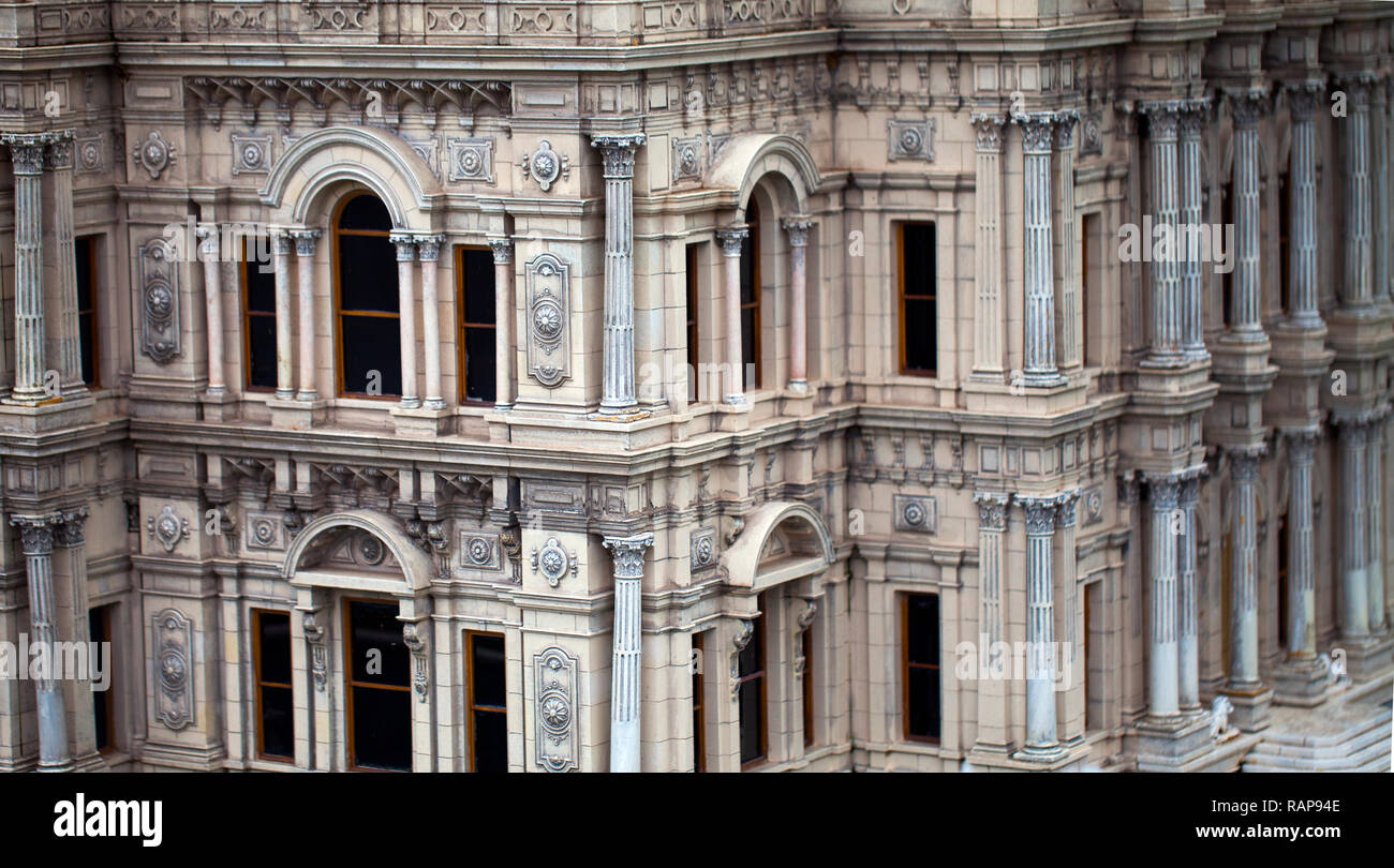 Model Art of Historical Building. The Imitation was taken from a museum ...