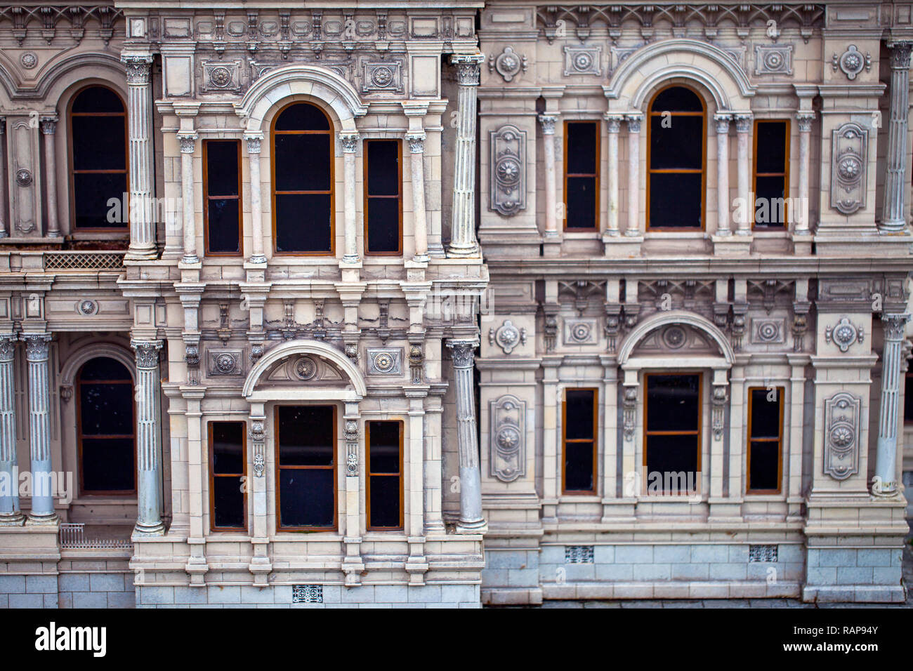 Model Art of Historical Building. The Imitation was taken from a museum ...