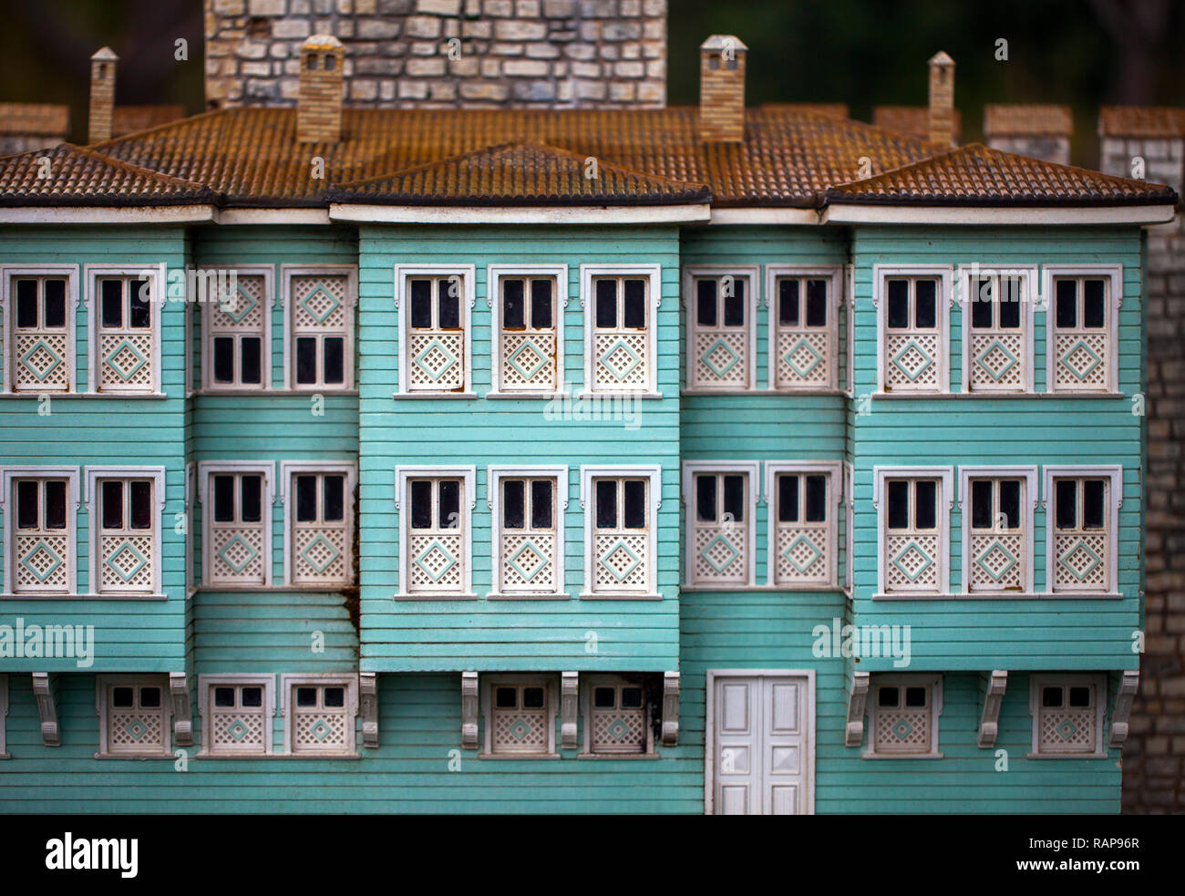 Model Art of Historical Building. The Imitation was taken from a museum ...