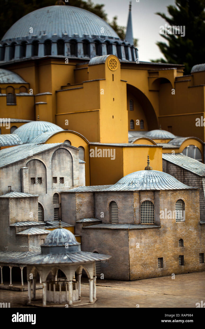 Model Art of Historical Building. The Imitation was taken from a museum ...