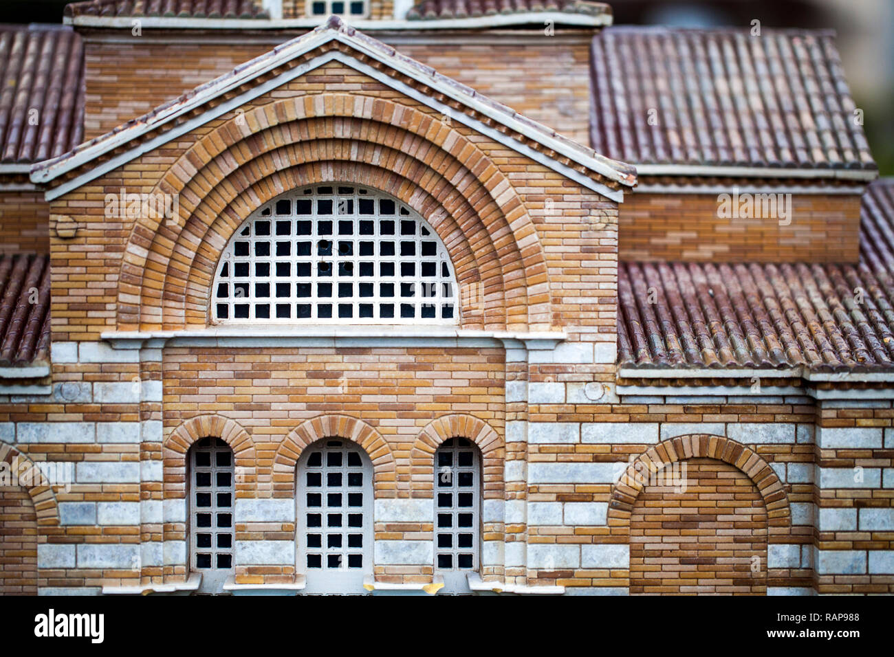 Model Art of Historical Building. The Imitation was taken from a museum ...