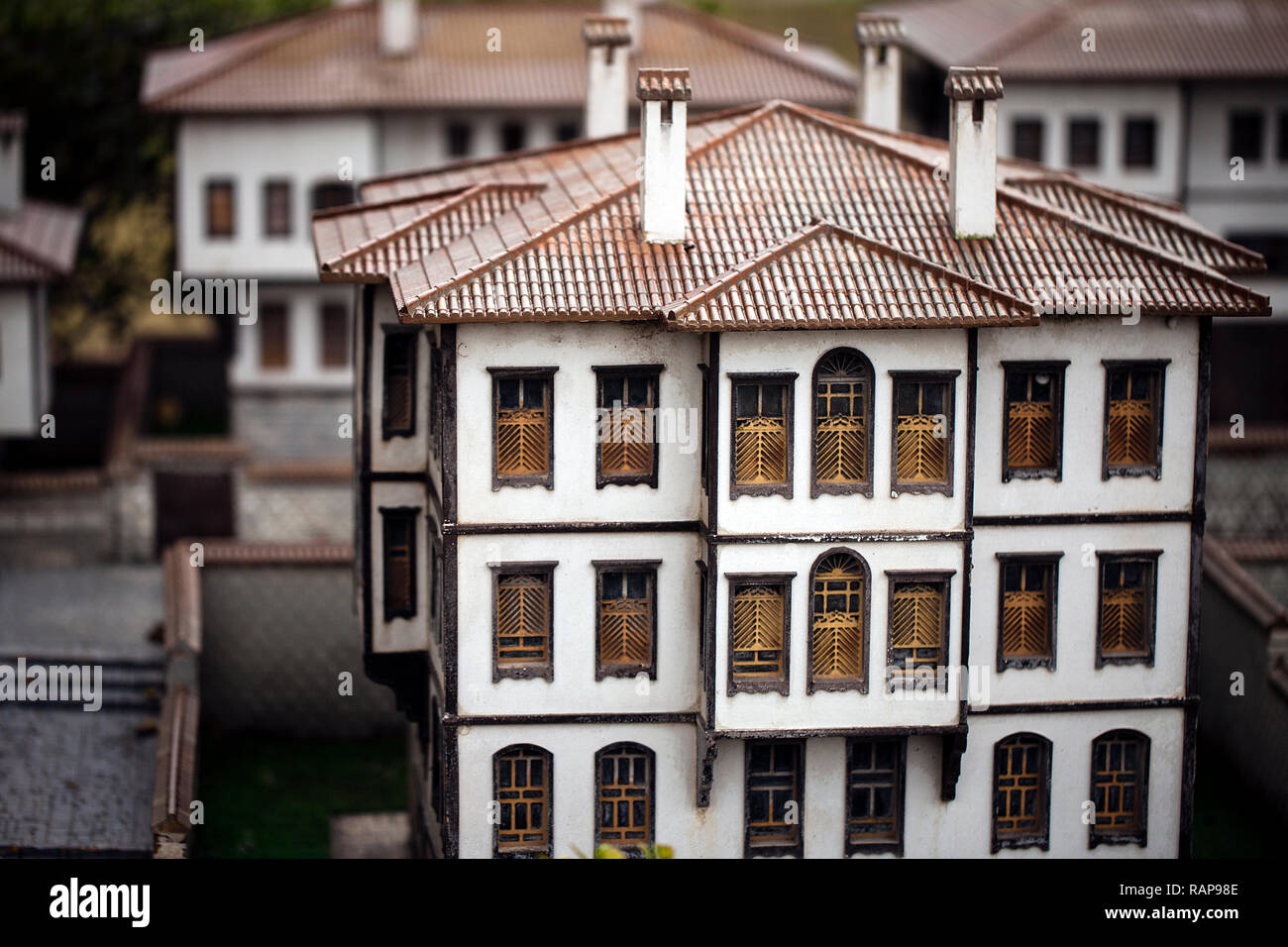 Model Art of Historical Building. The Imitation was taken from a museum ...