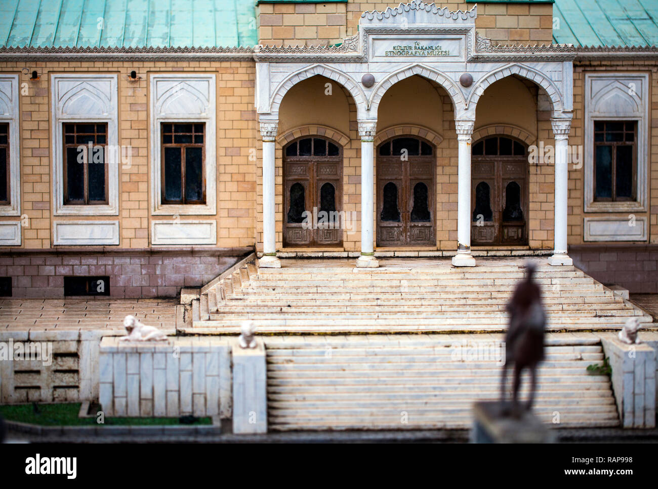 Model Art of Historical Building. The Imitation was taken from a museum ...