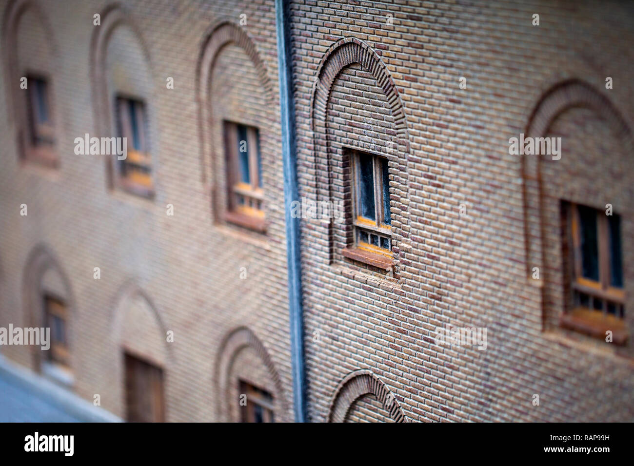 Model Art of Historical Building. The Imitation was taken from a museum ...