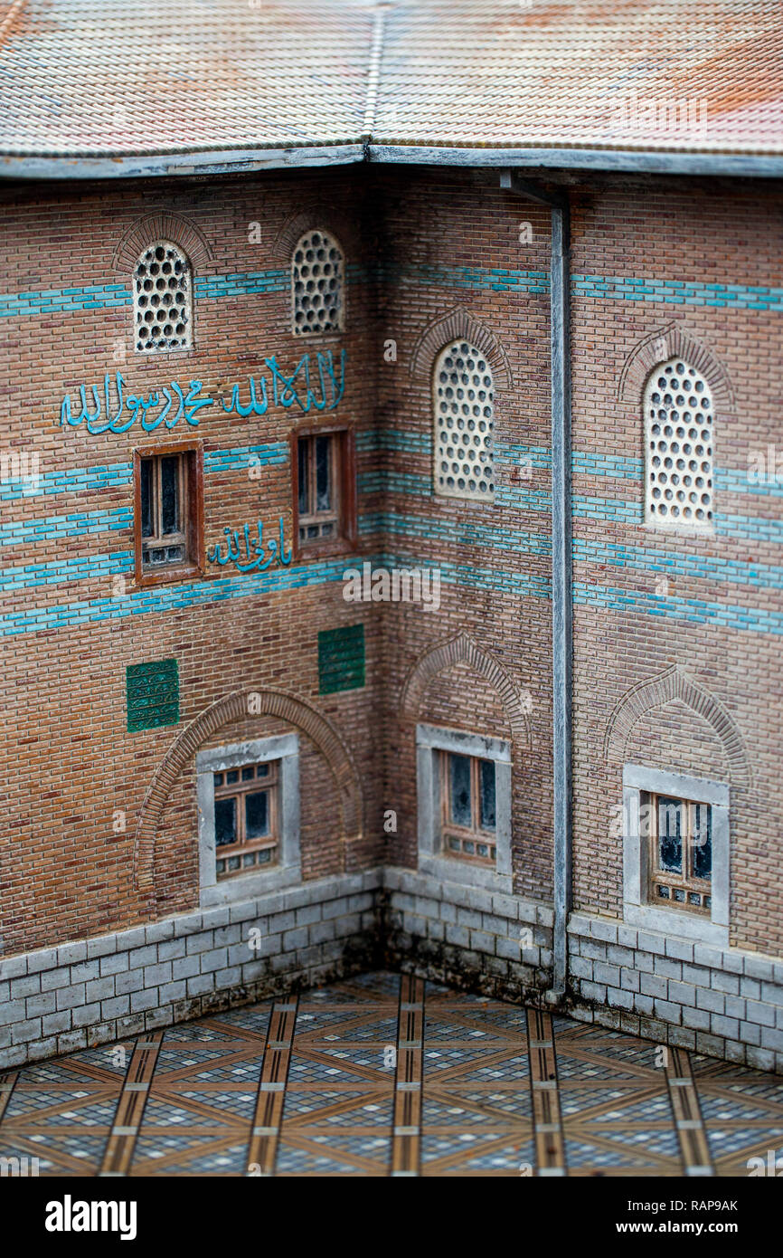 Model Art of Historical Building. The Imitation was taken from a museum ...