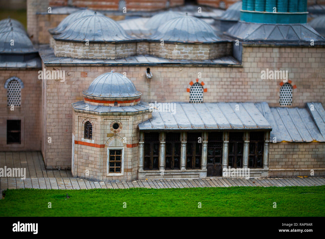 Model Art of Historical Building. The Imitation was taken from a museum ...