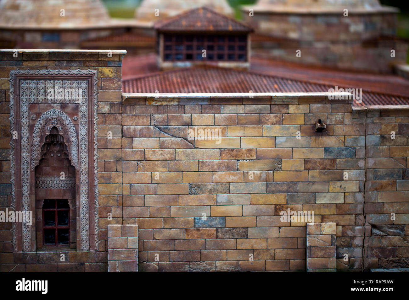 Model Art of Historical Building. The Imitation was taken from a museum ...