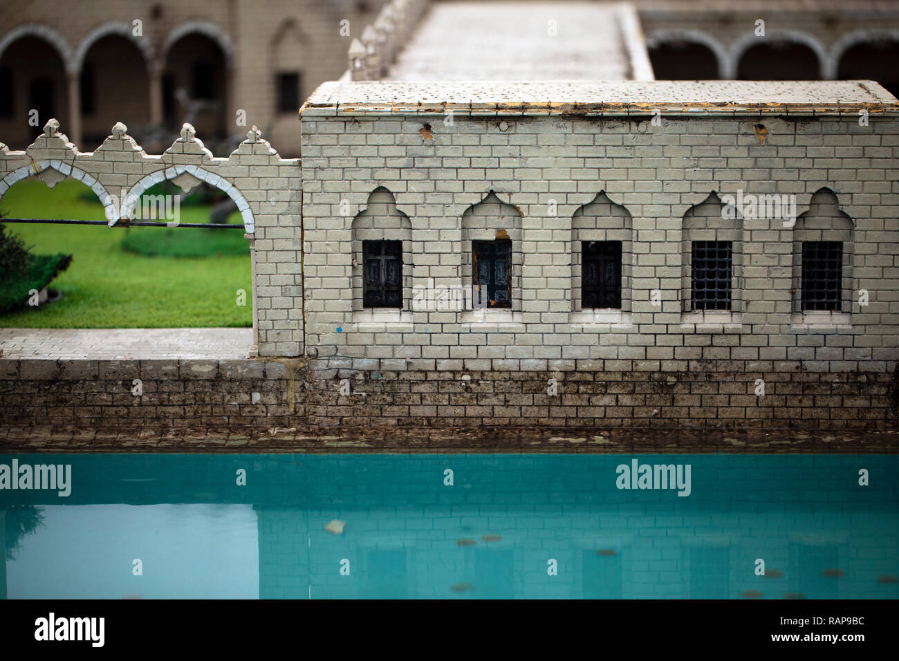 Model Art of Historical Building. The Imitation was taken from a museum ...