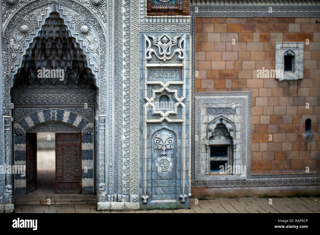 Model Art of Historical Building. The Imitation was taken from a museum ...