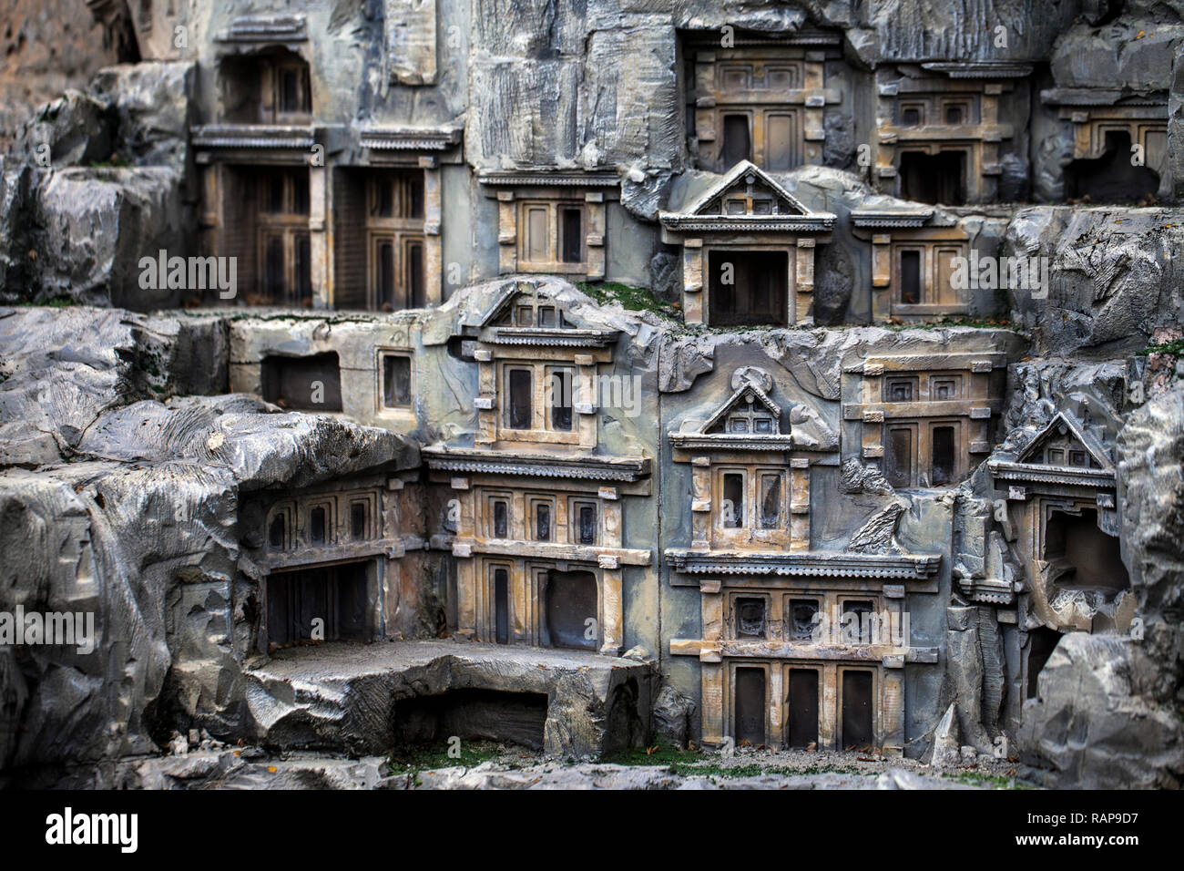 Model Art of Historical Building. The Imitation was taken from a museum ...