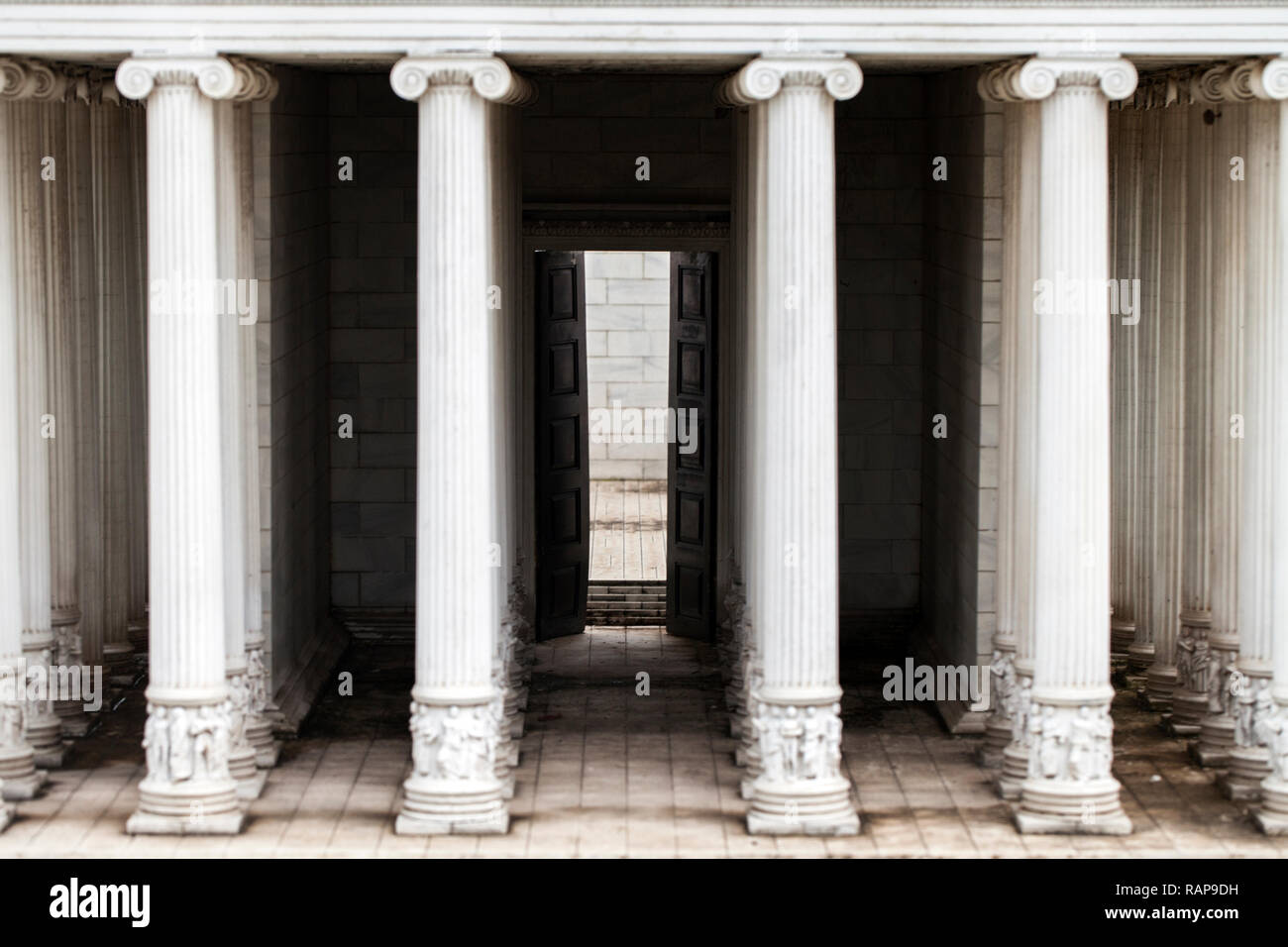 Model Art of Historical Building. The Imitation was taken from a museum ...