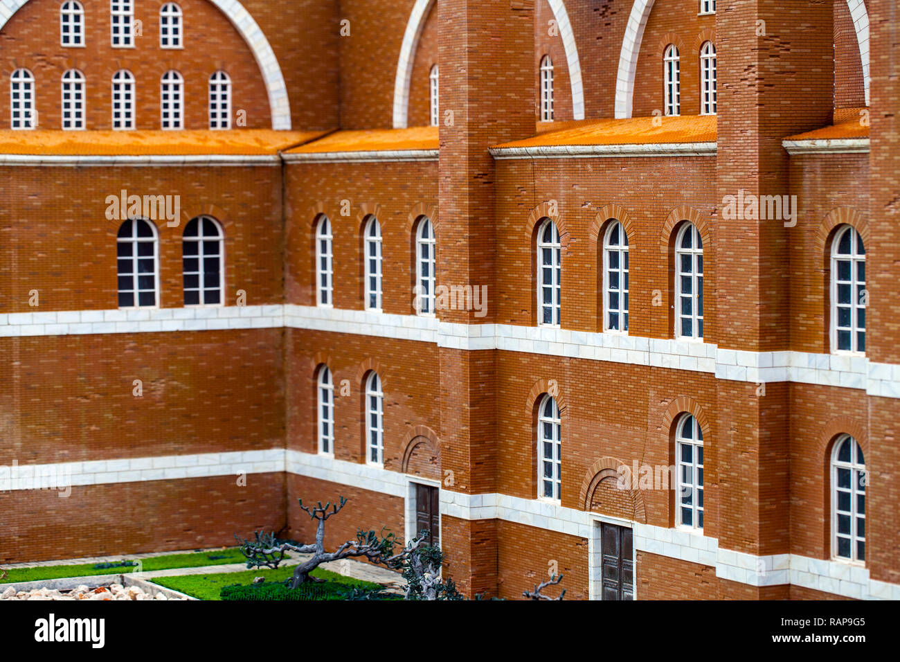 Model Art of Historical Building. The Imitation was taken from a museum ...