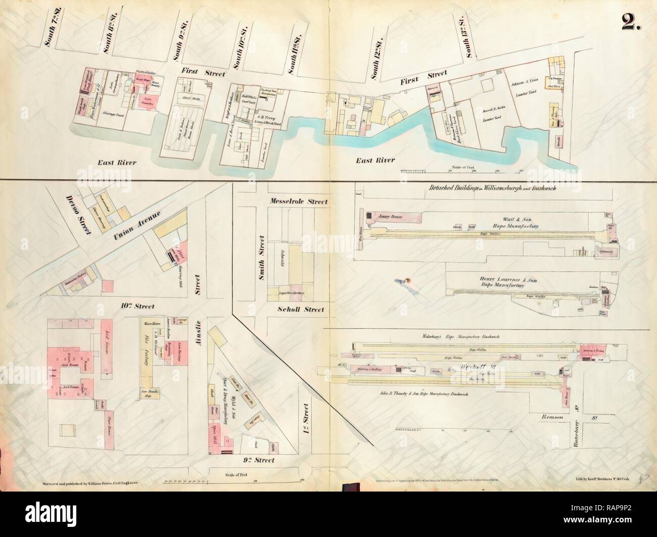 Map of wyckoff hi-res stock photography and images - Alamy