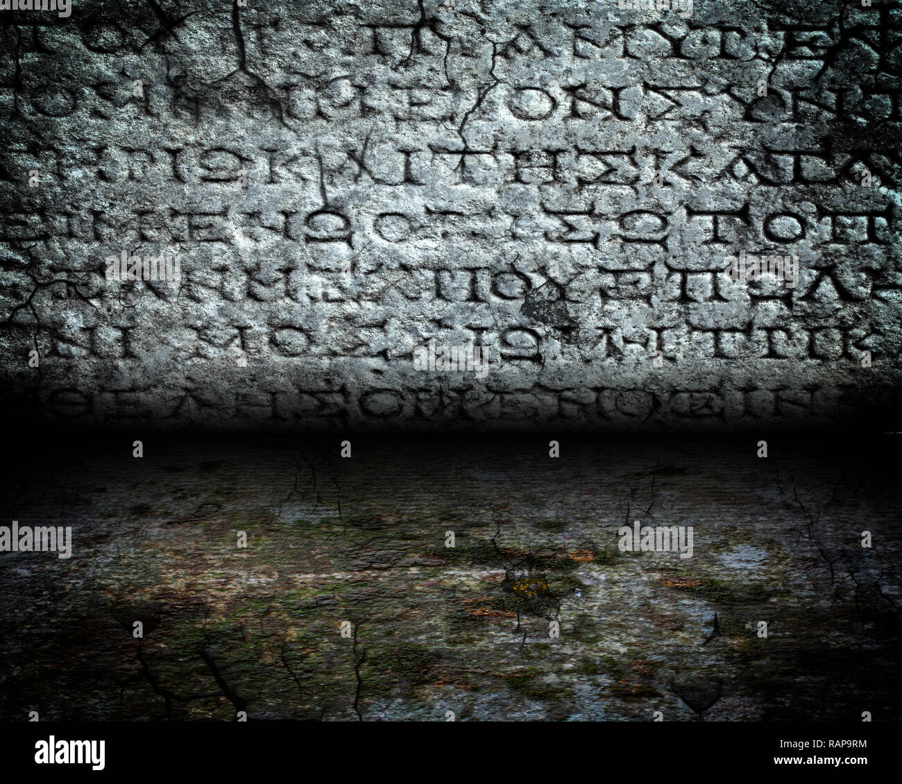 Historical Wall Antique Age Stone Interior Room Stage Background ...