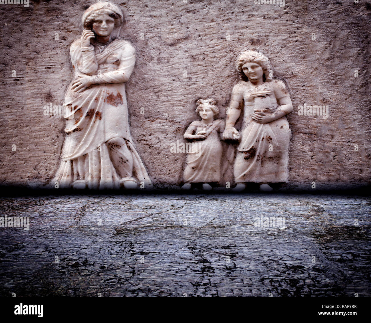 Historical Wall Antique Age Stone Interior Room Stage Background ...