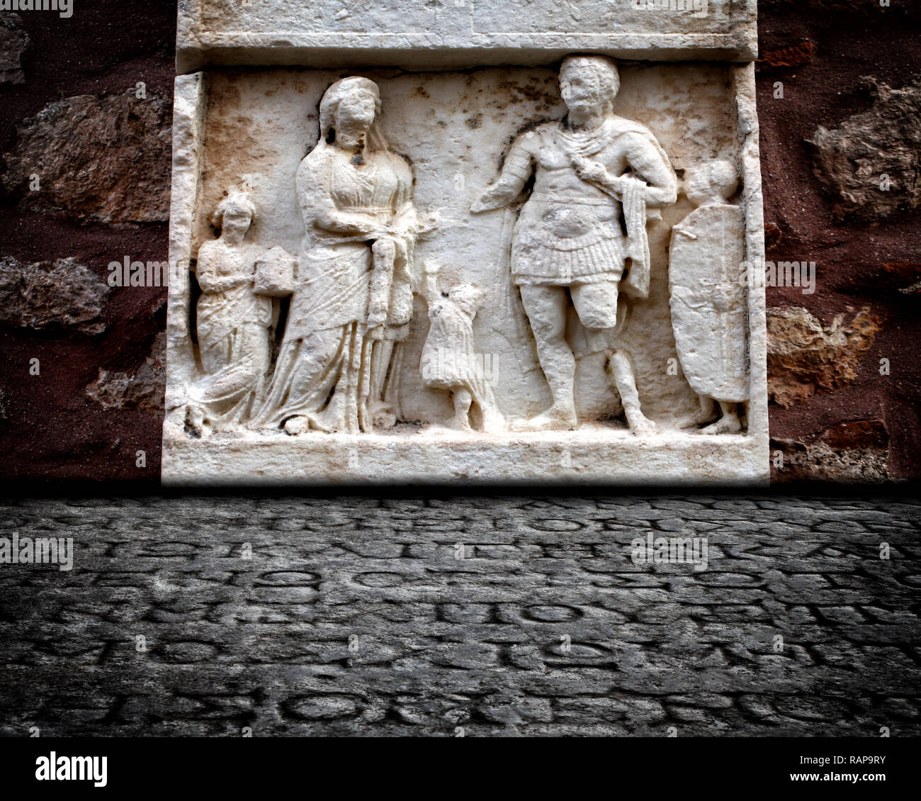 Historical Wall Antique Age Stone Interior Room Stage Background ...