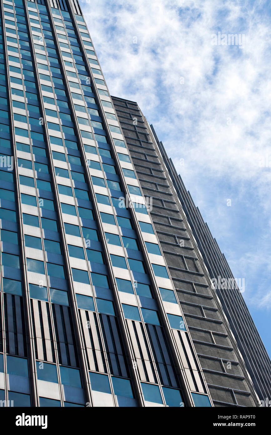 Huge Business Glass Architecture Tower Building Photo Stock Photo - Alamy