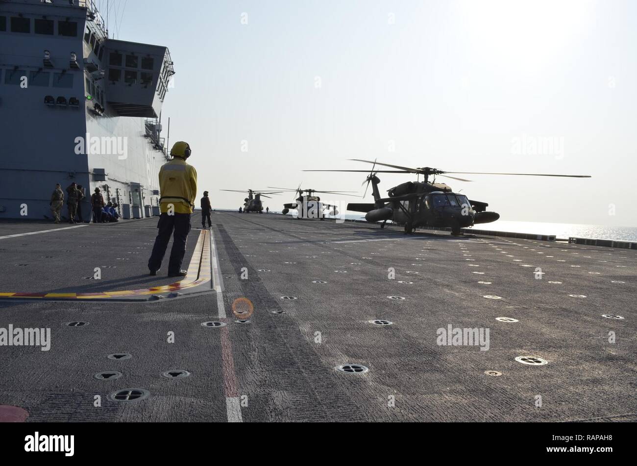 Soldiers from the 2nd Combat Aviation Brigade, 2nd Infantry Division ...
