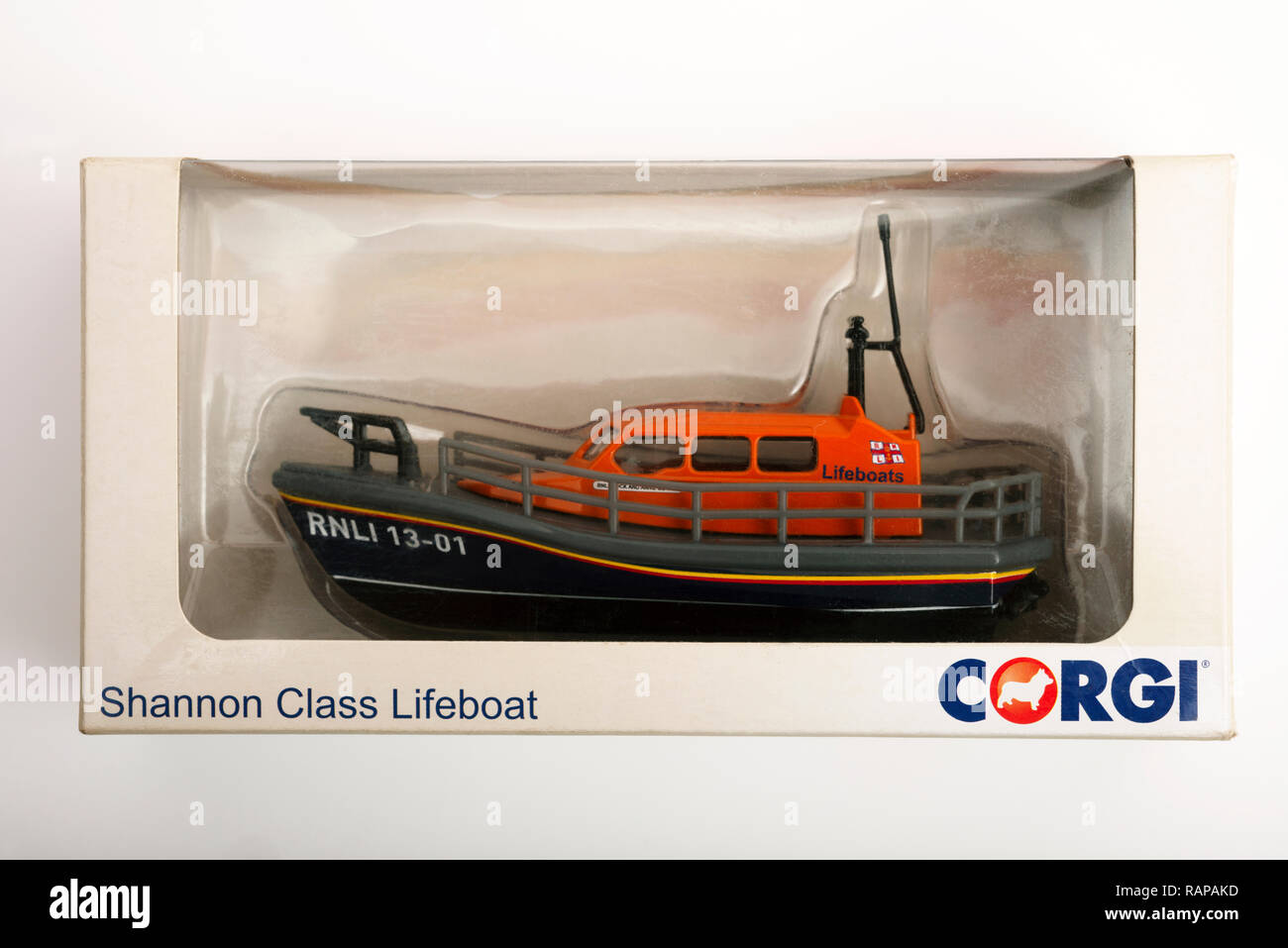 Corgi Shannon Class Lifeboat model Stock Photo - Alamy