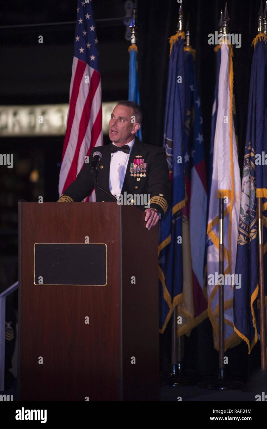SIMI VALLEY, Calif. (Feb. 25, 2017) - Capt. Mike Saum, commodore, Naval ...