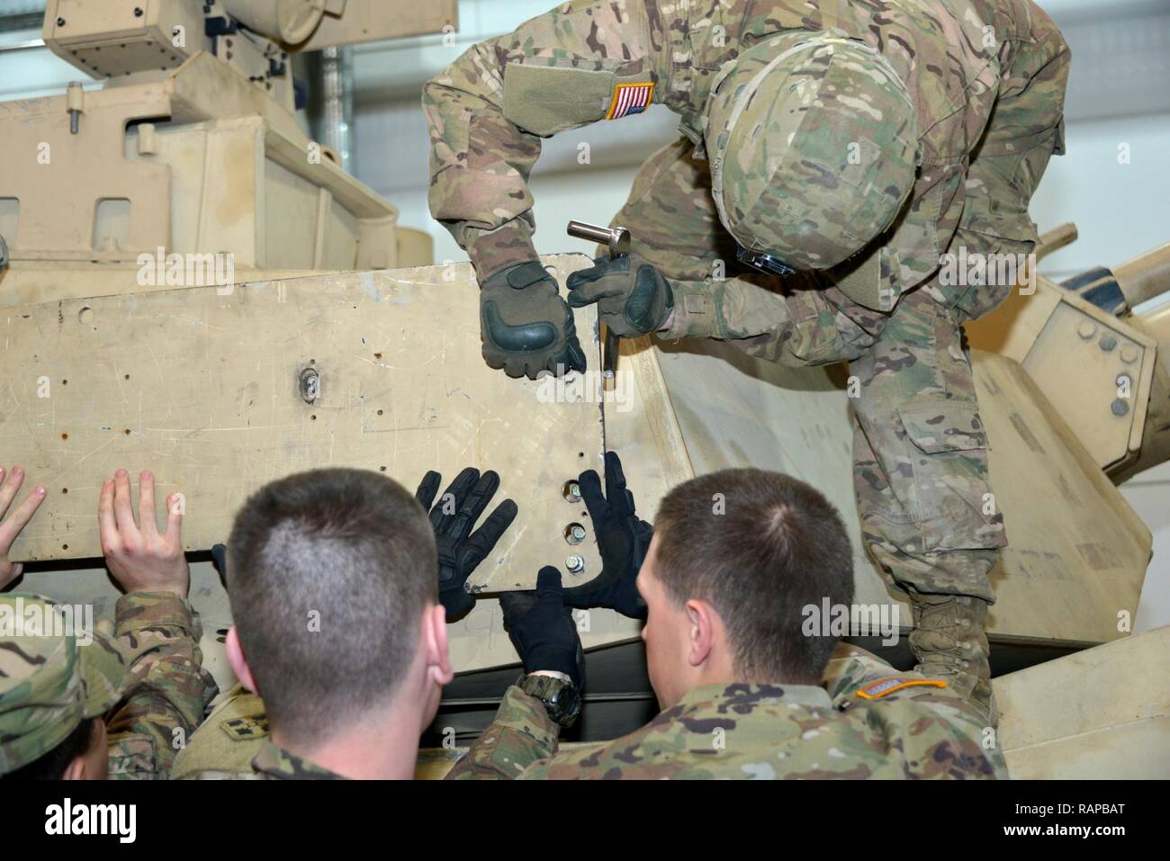 Abram reactive armor tiles hi-res stock photography and images - Alamy