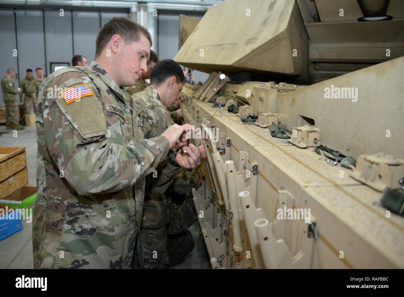 Abram reactive armor tiles hi-res stock photography and images - Alamy