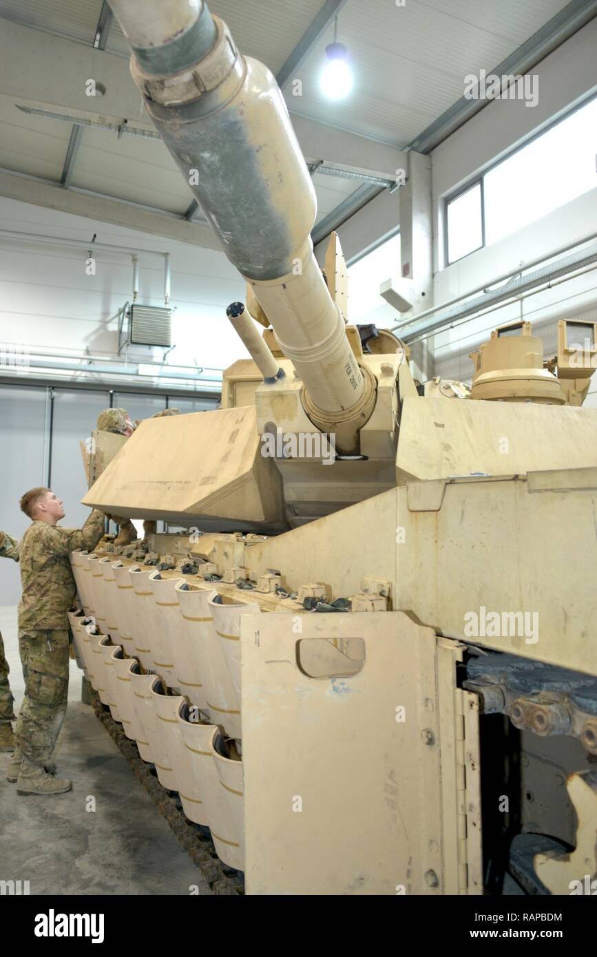 U.S. Soldiers, assigned to the 1st Battalion, 66th Armor Regiment, 3rd ...