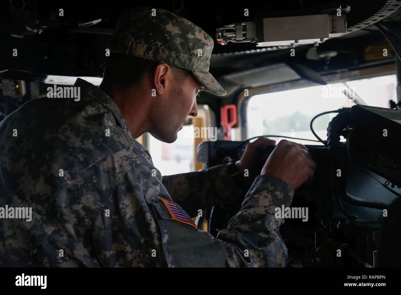 U.S. Army Spc. Joshua Tapper, assigned to 722nd Ordnance Company (EOD ...