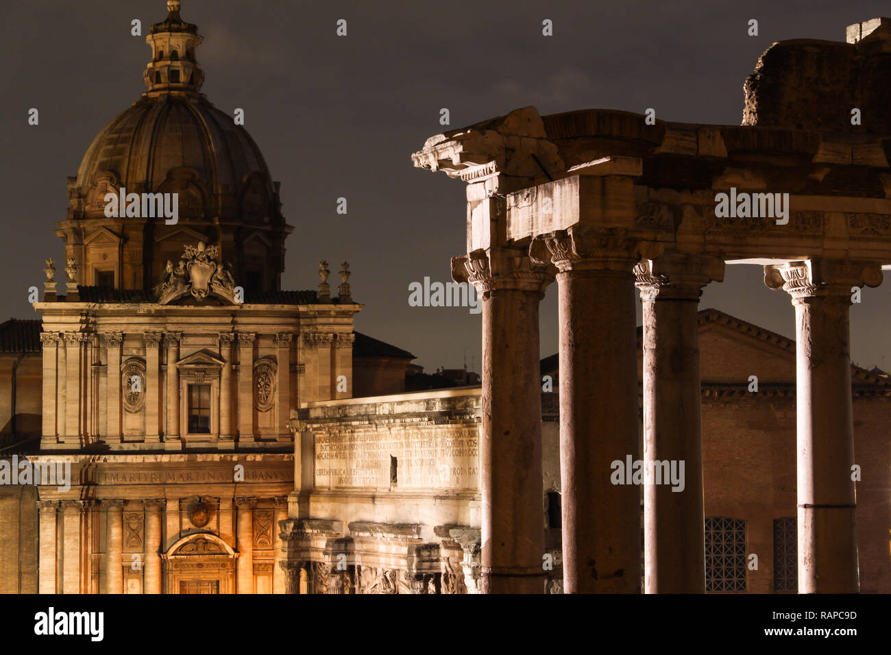 The Roman Forum is a rectangular forum surrounded by the ruins of ...